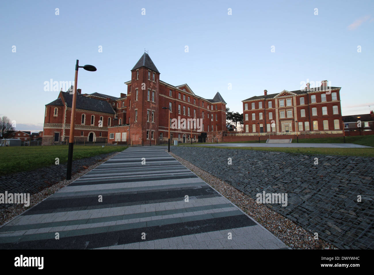 Worcester University City Campus Stock Photo - Alamy
