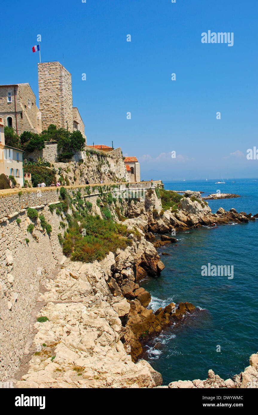Grimaldi Castle, Antibes Stock Photo - Alamy