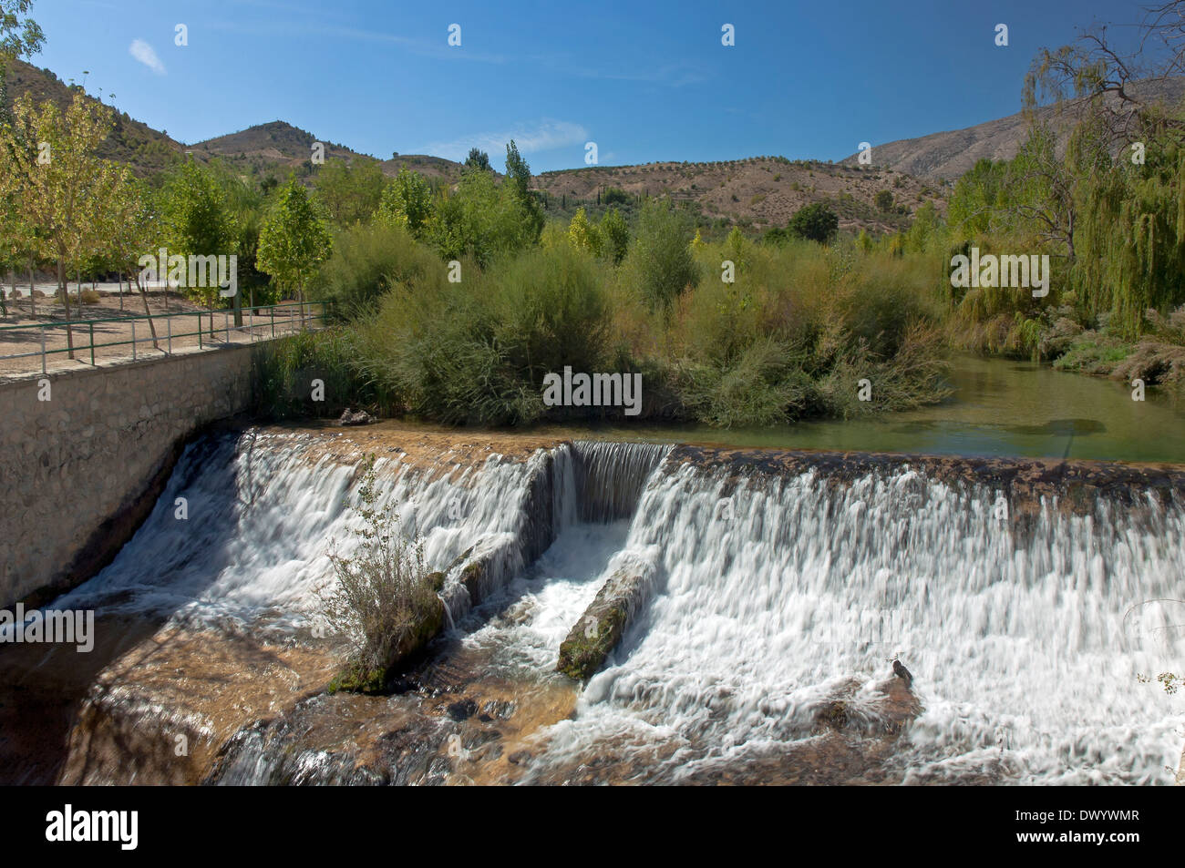 Castril River - waterfall -, Castril, Granada-province, Region of ...