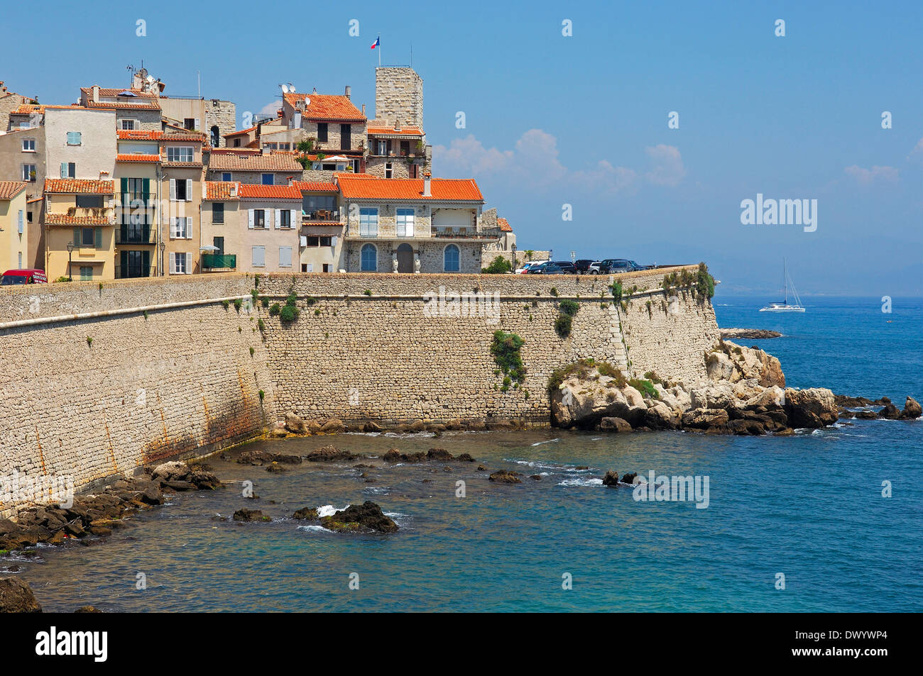 Grimaldi Castle, Antibes Stock Photo - Alamy