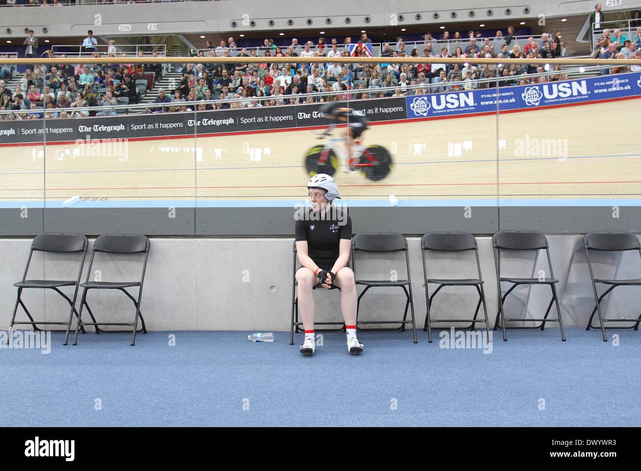 Lee Valley VeloPark, London, UK. 15th March 2014. Revolution Series ...
