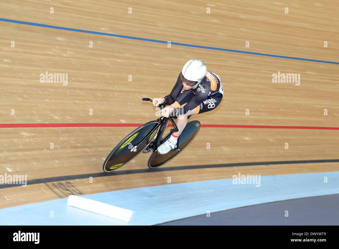 Lee Valley VeloPark, London, UK. 15th March 2014. Revolution Series ...