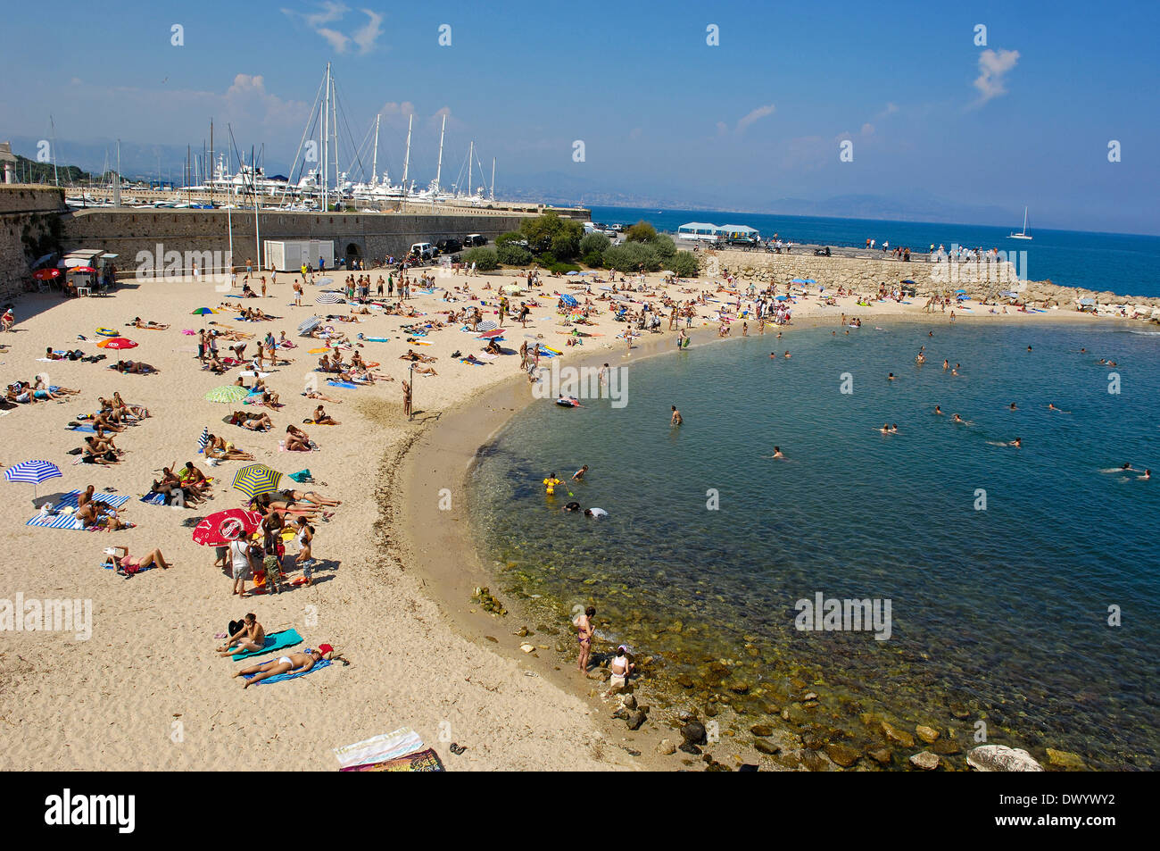 Beach Antibes High Resolution Stock Photography and Images - Alamy