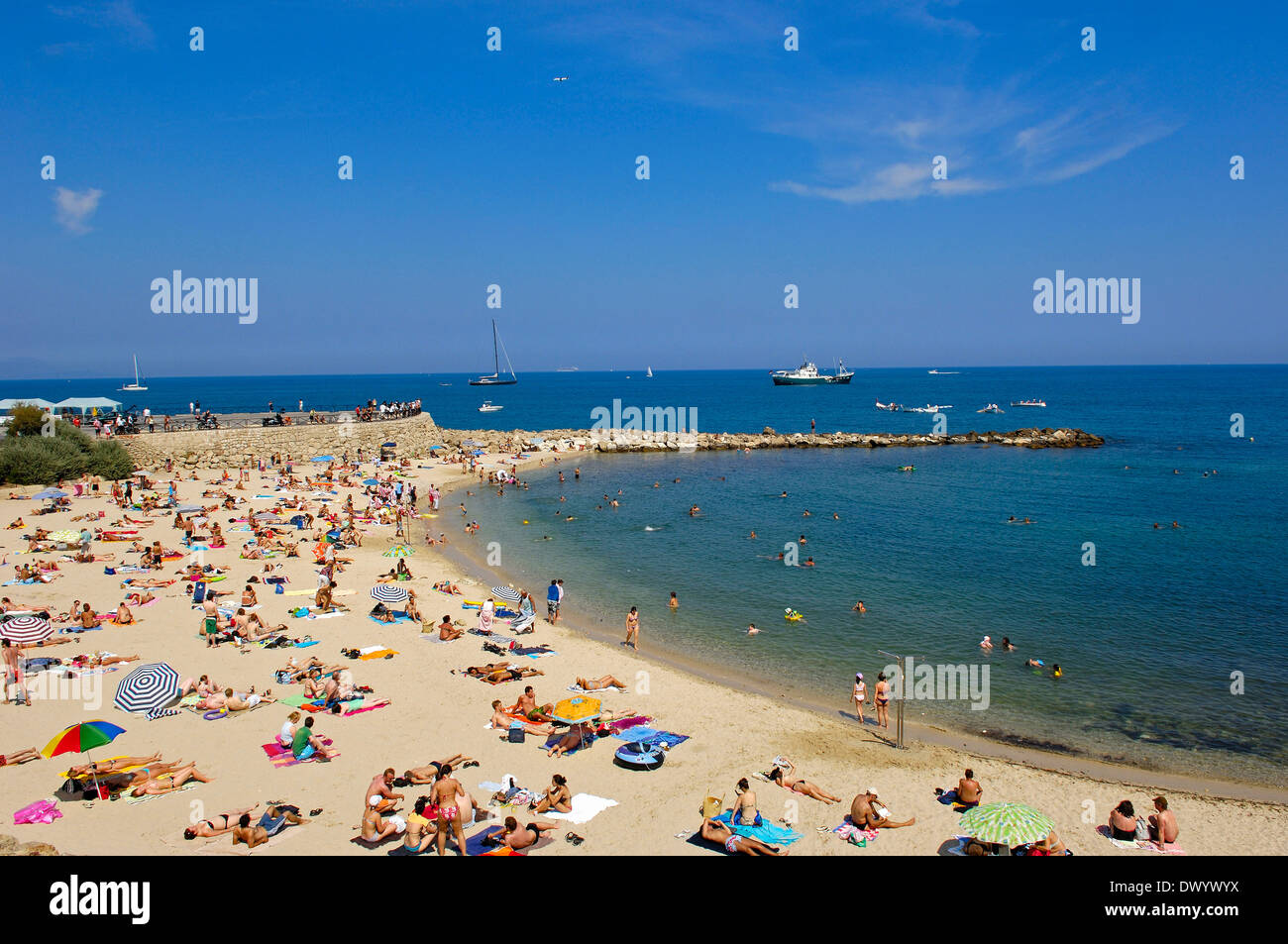Beach Antibes High Resolution Stock Photography and Images - Alamy