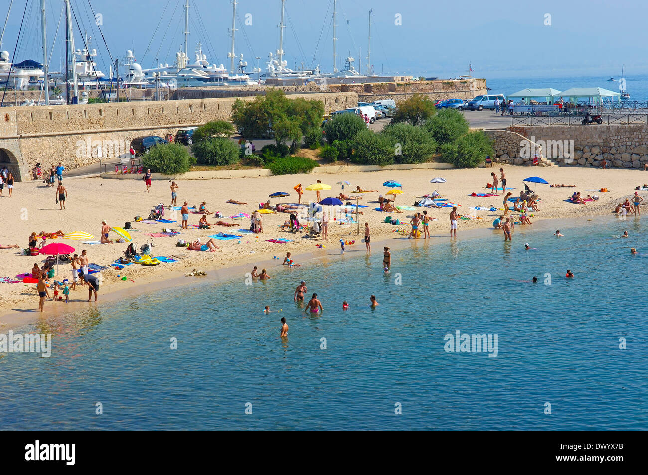 Beach antibes hi-res stock photography and images - Alamy