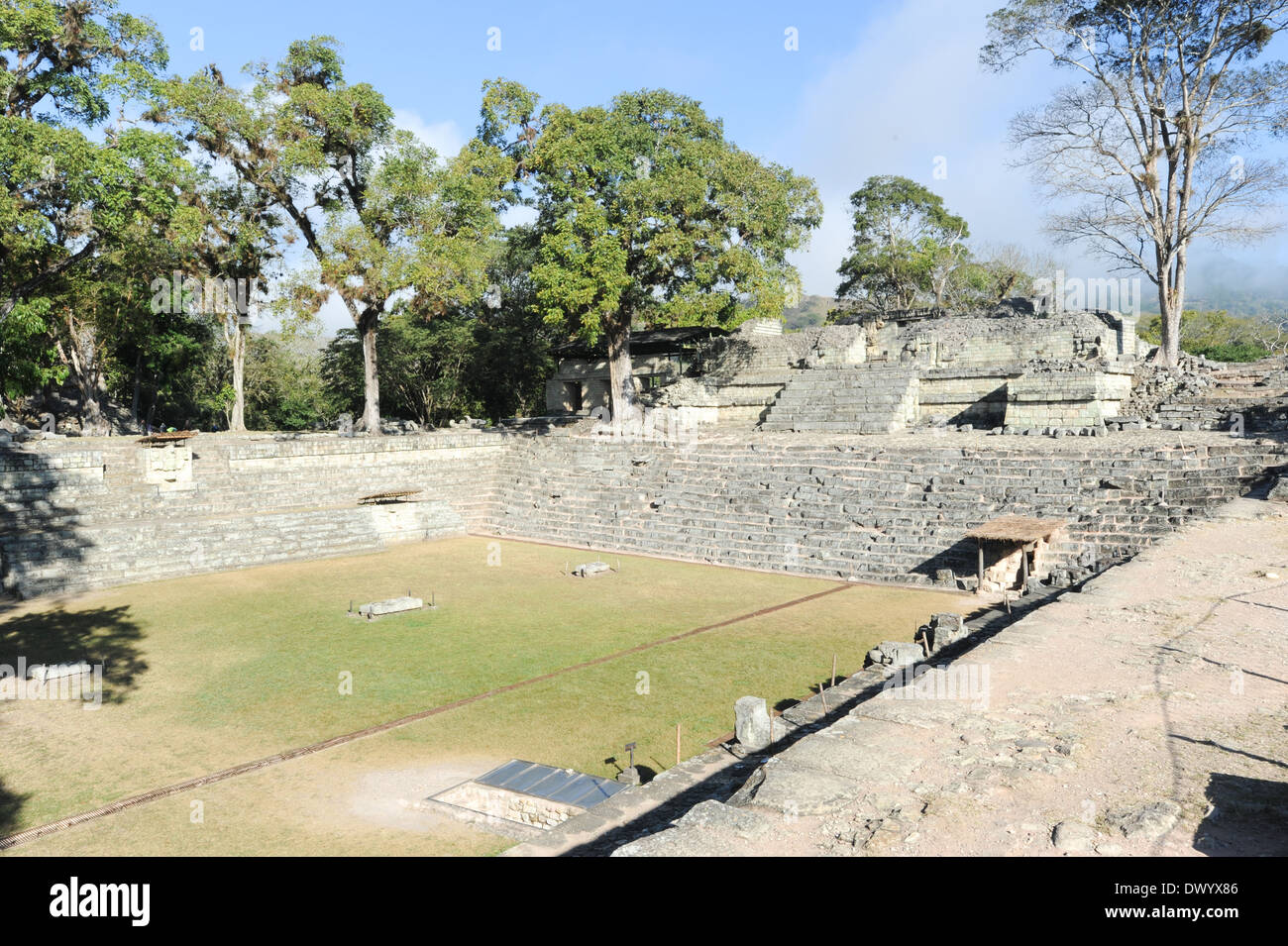 The Mayan ruins of Copan on Honduras Stock Photo - Alamy