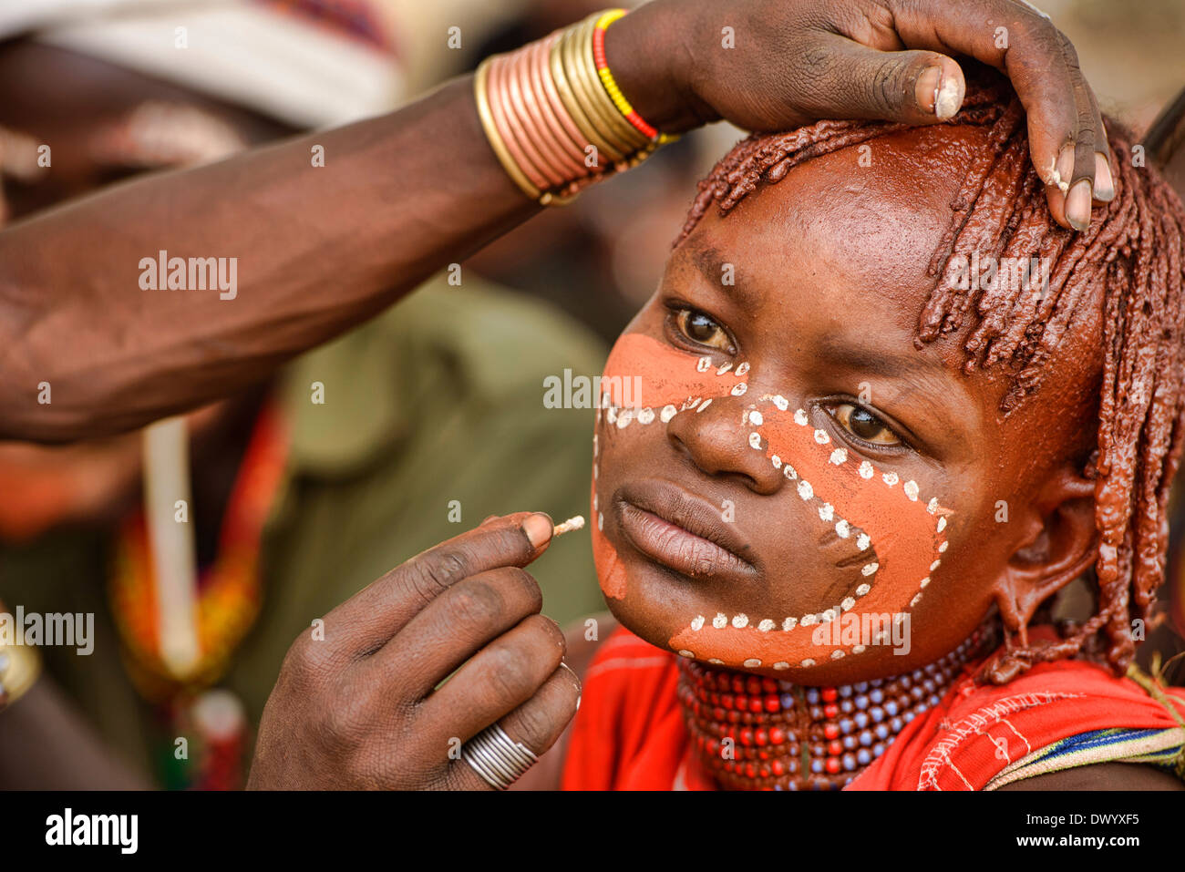 African Tribal Makeup