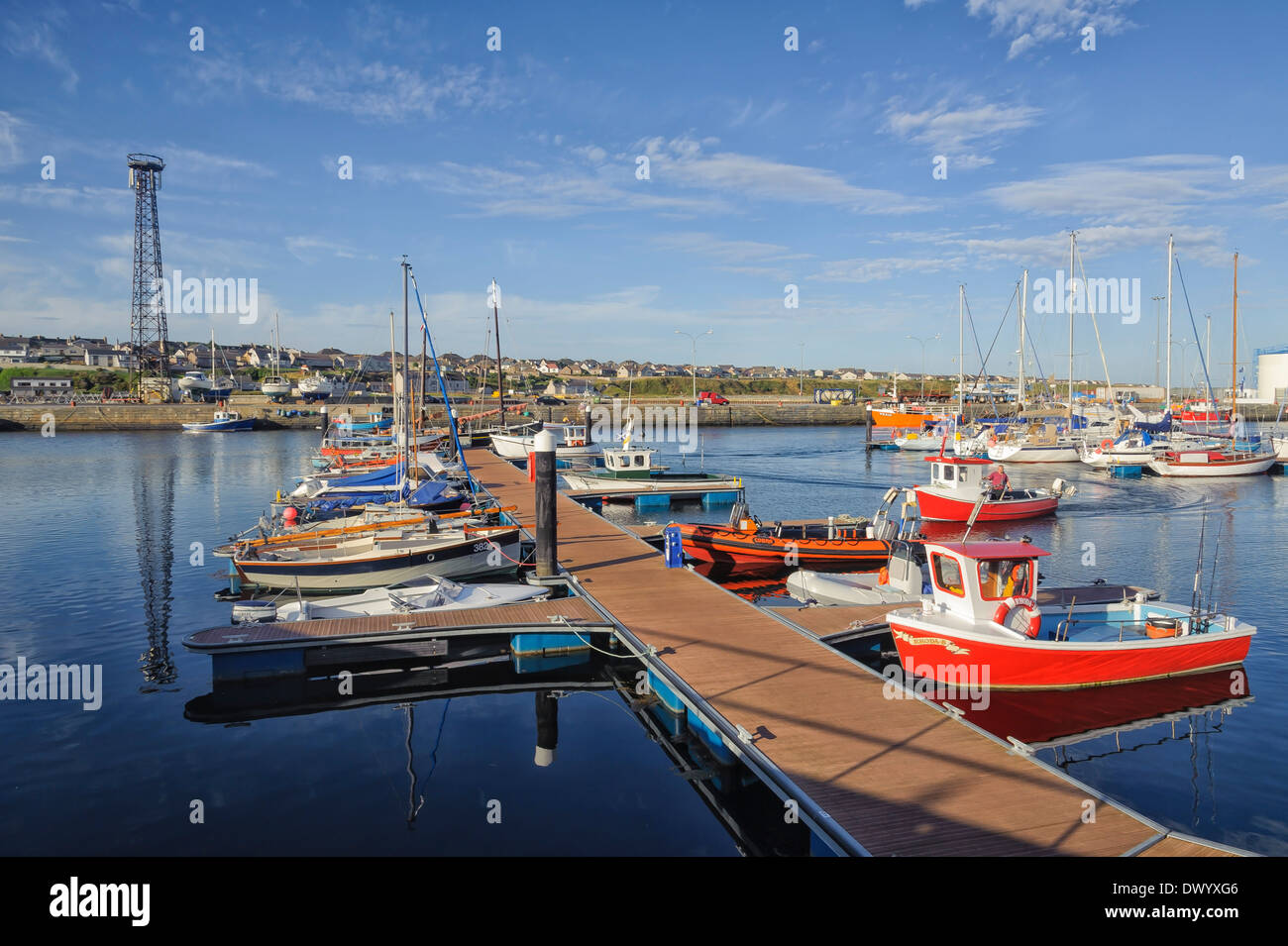 The new marina in the harbour at Wick, Scotland Stock Photo - Alamy