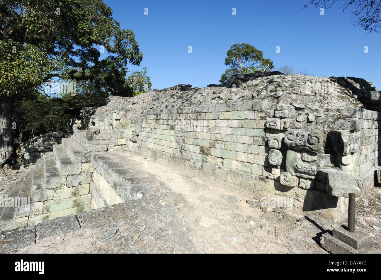 Honduras copan statue hi-res stock photography and images - Alamy