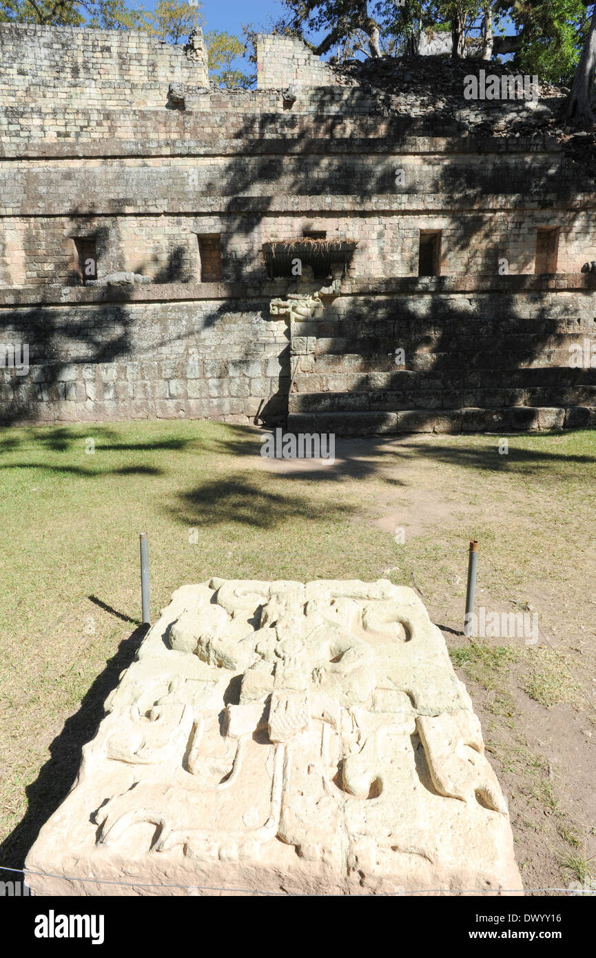 The Mayan ruins of Copan on Honduras Stock Photo - Alamy
