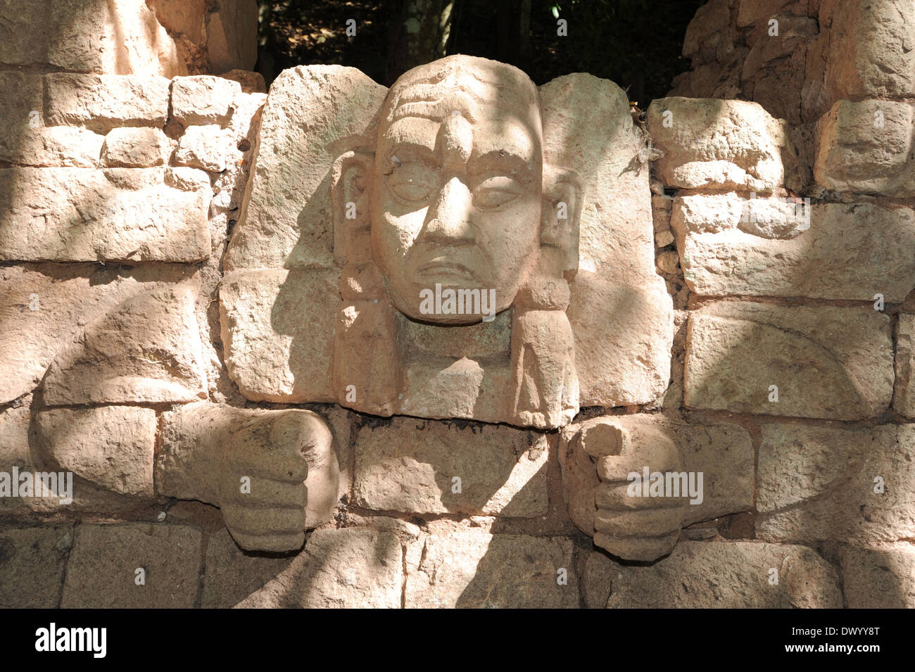 The Mayan ruins of Copan on Honduras Stock Photo - Alamy