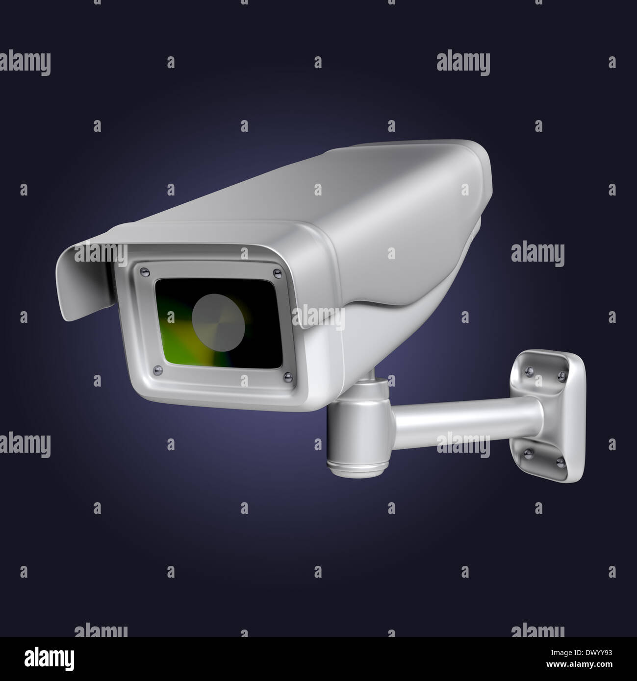 Modern cctv infrared security camera Stock Photo - Alamy