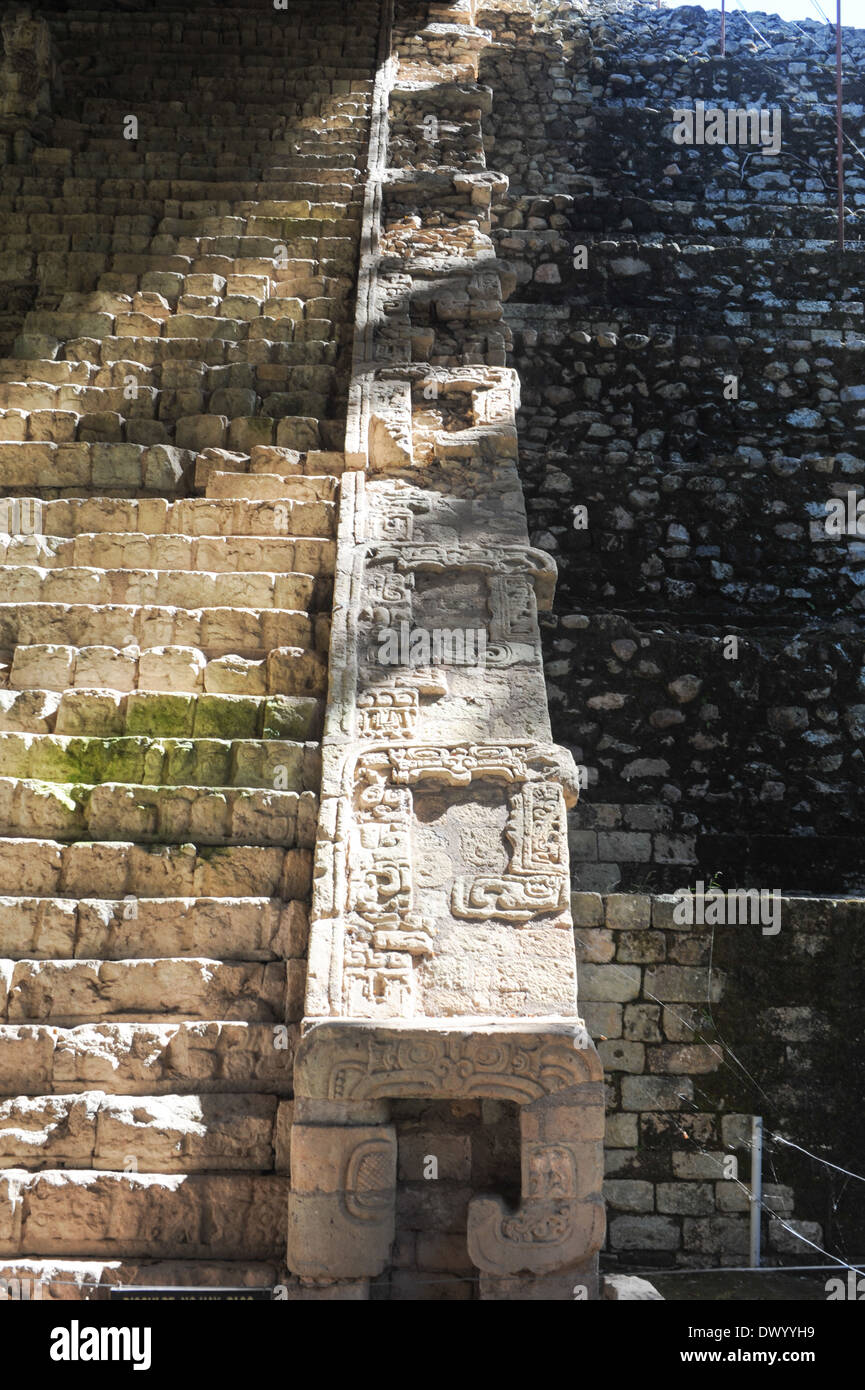 The Mayan ruins of Copan on Honduras Stock Photo - Alamy
