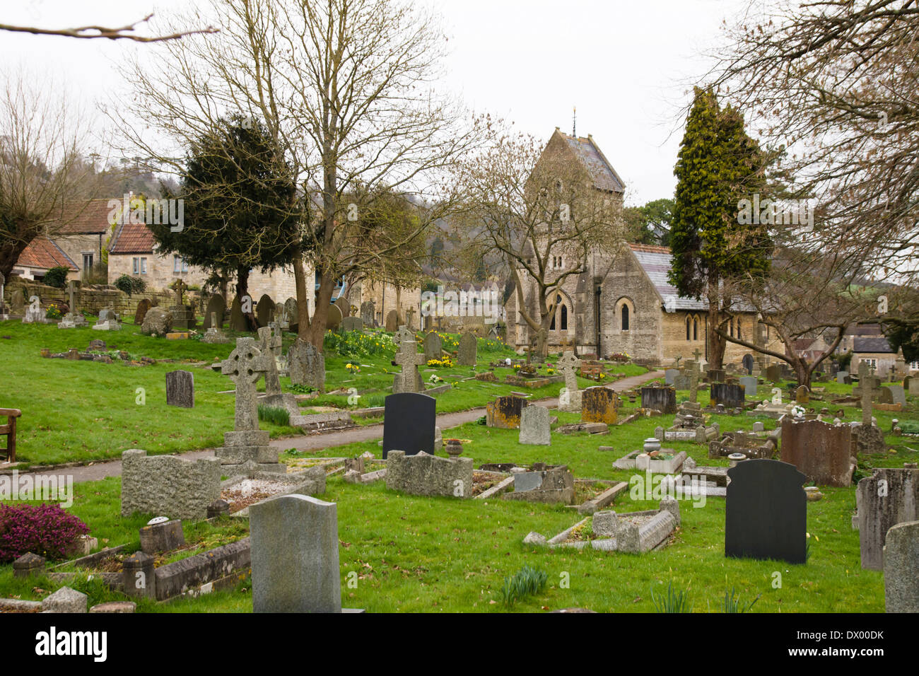 St Nicholas Church Bathampton Bath Somerset Stock Photo - Alamy