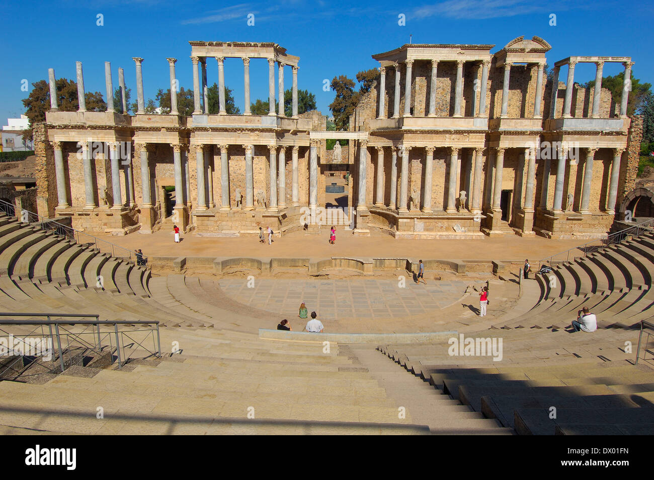 Roman theatre, Merida Stock Photo - Alamy