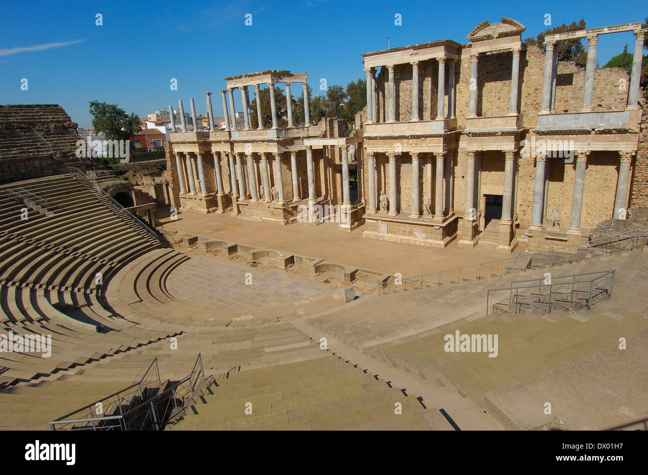 Roman theatre, Merida Stock Photo - Alamy