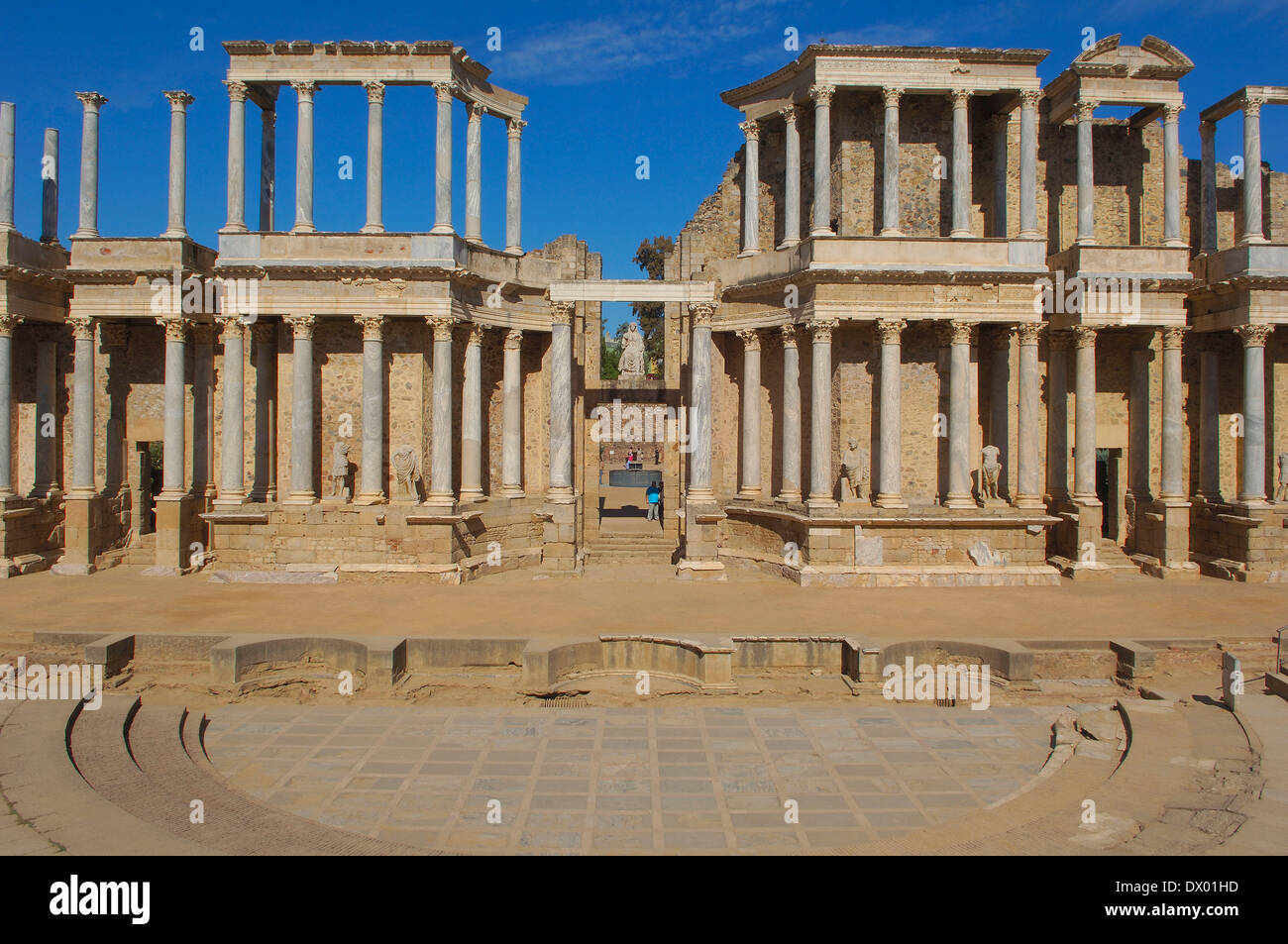 Roman theatre, Merida Stock Photo - Alamy