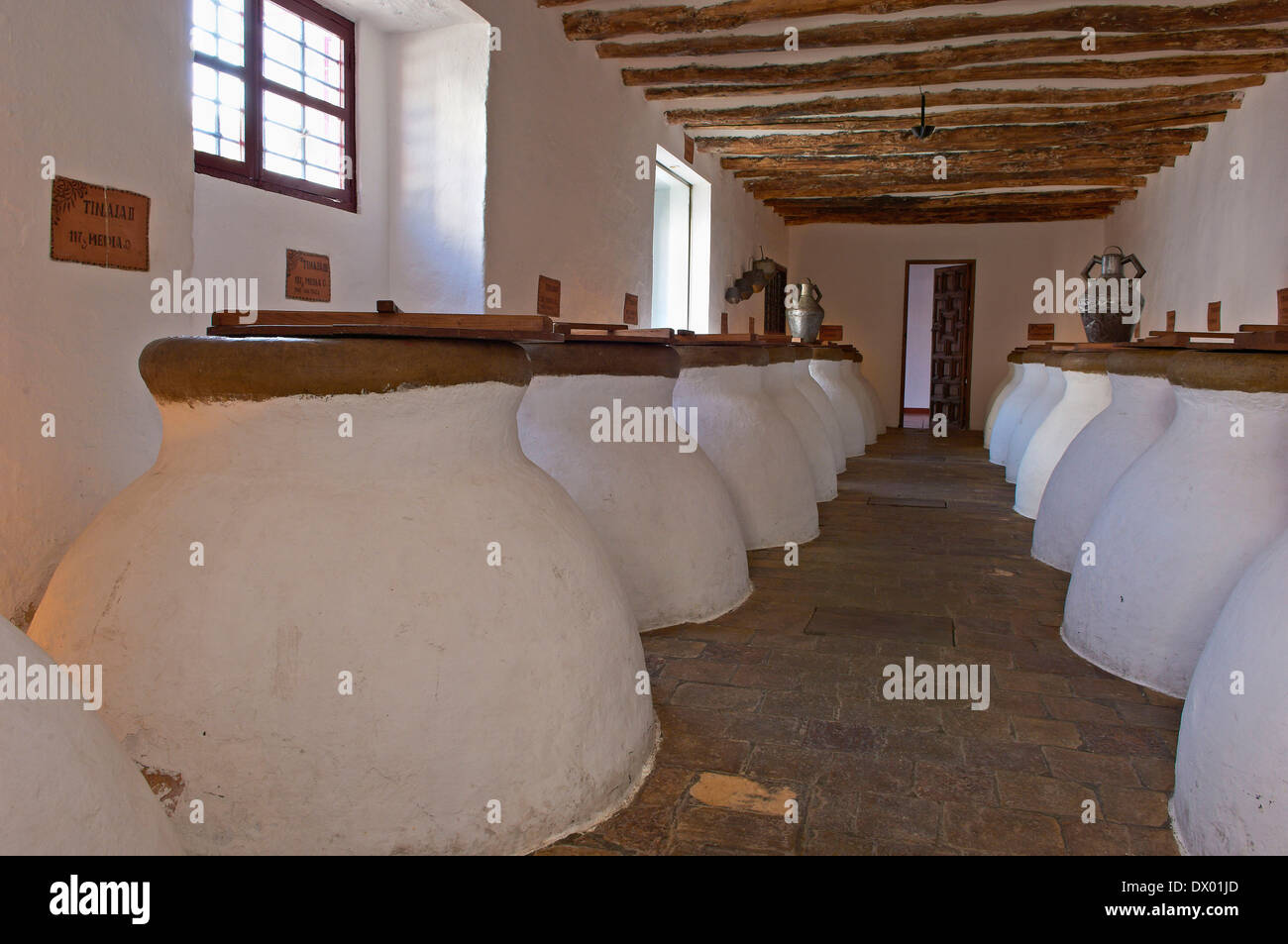 Olive oil cellar, Baena Stock Photo - Alamy