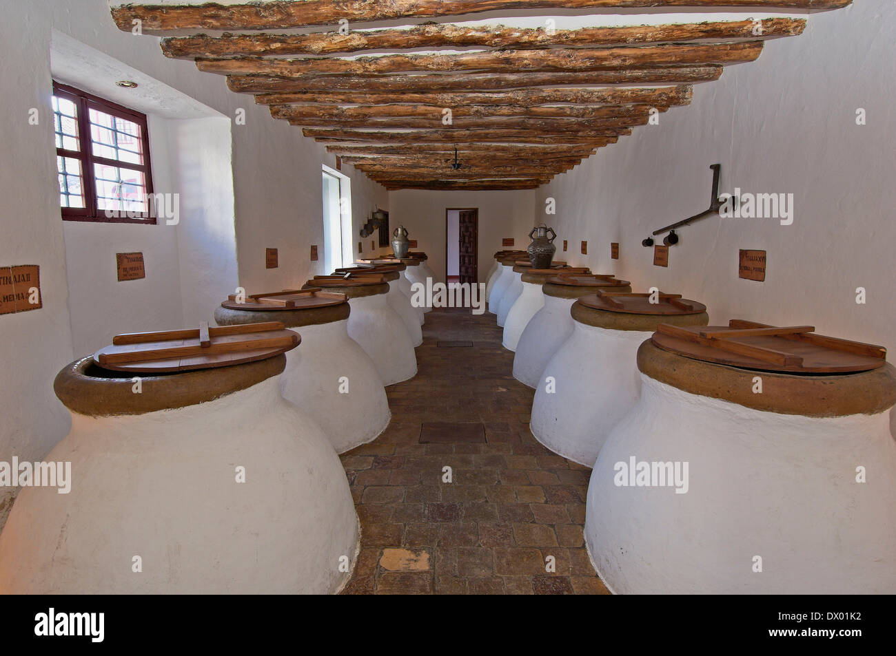 Olive oil cellar, Baena Stock Photo - Alamy