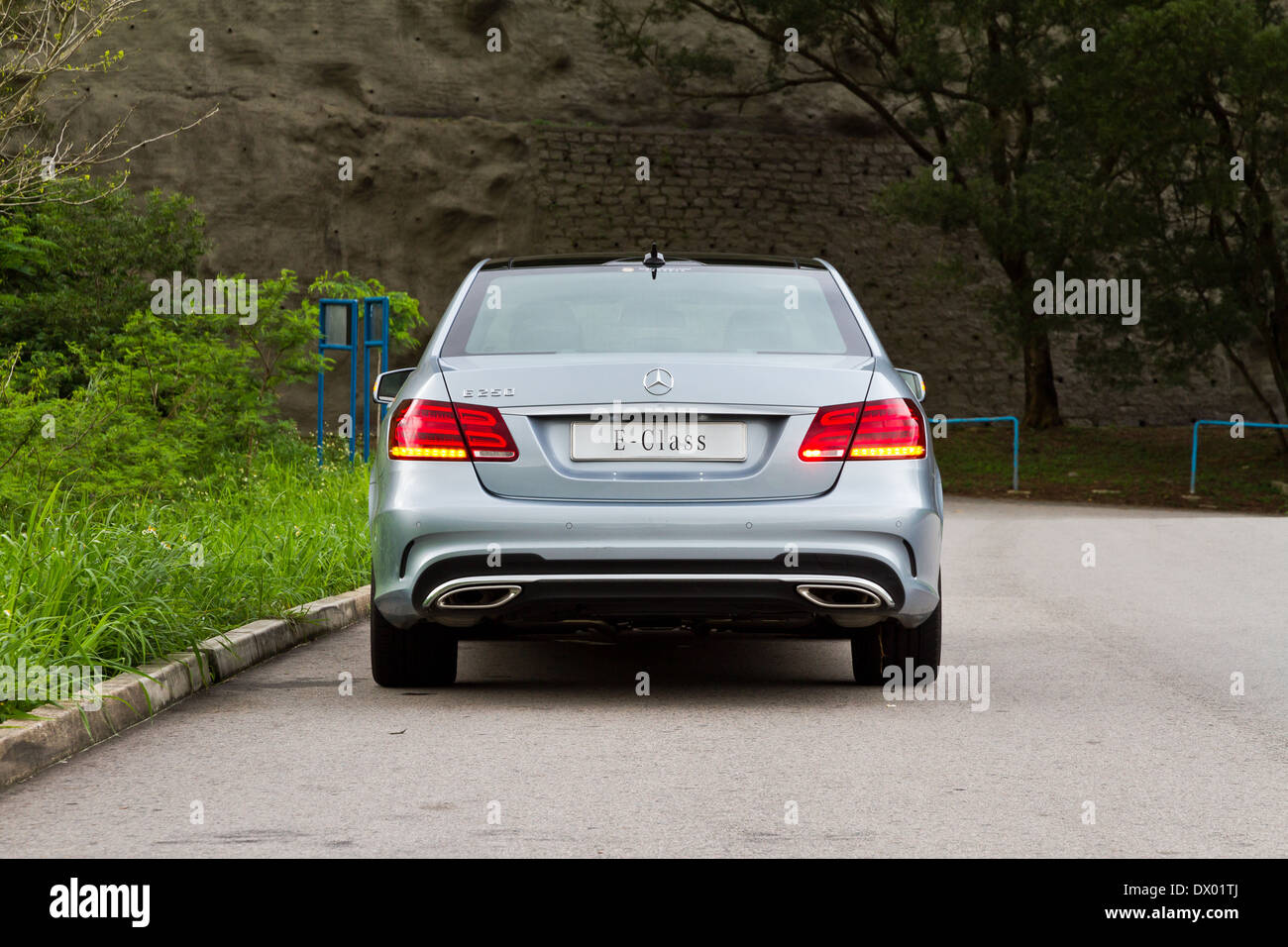 Mercedes-Benz E-Class 250 Sedan Lite Blur Color Body Stock Photo - Alamy