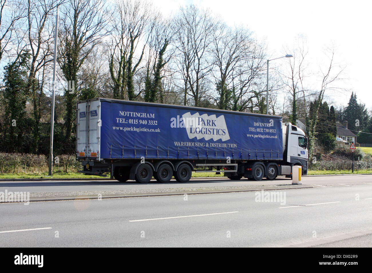 Truck Traveling Along A23 Road High Resolution Stock Photography and ...