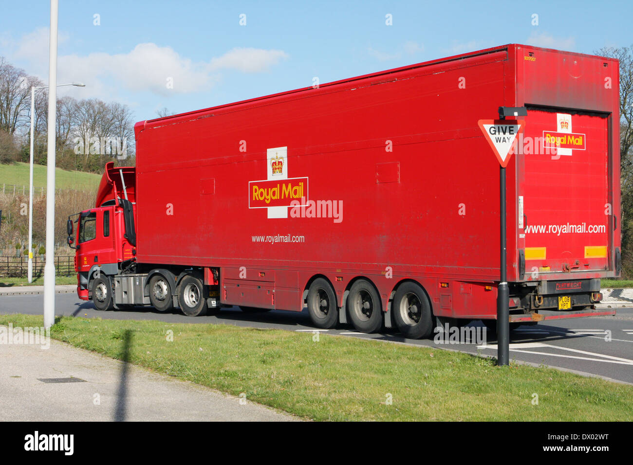 Royal mail trucks hi-res stock photography and images - Alamy
