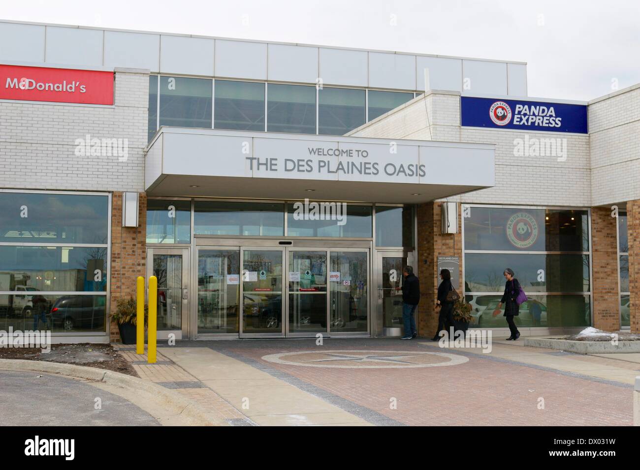 Illinois oasis tollway hi-res stock photography and images - Alamy