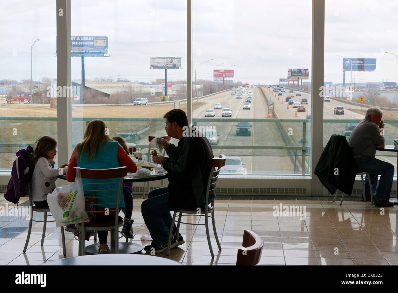 Illinois oasis tollway hi-res stock photography and images - Alamy