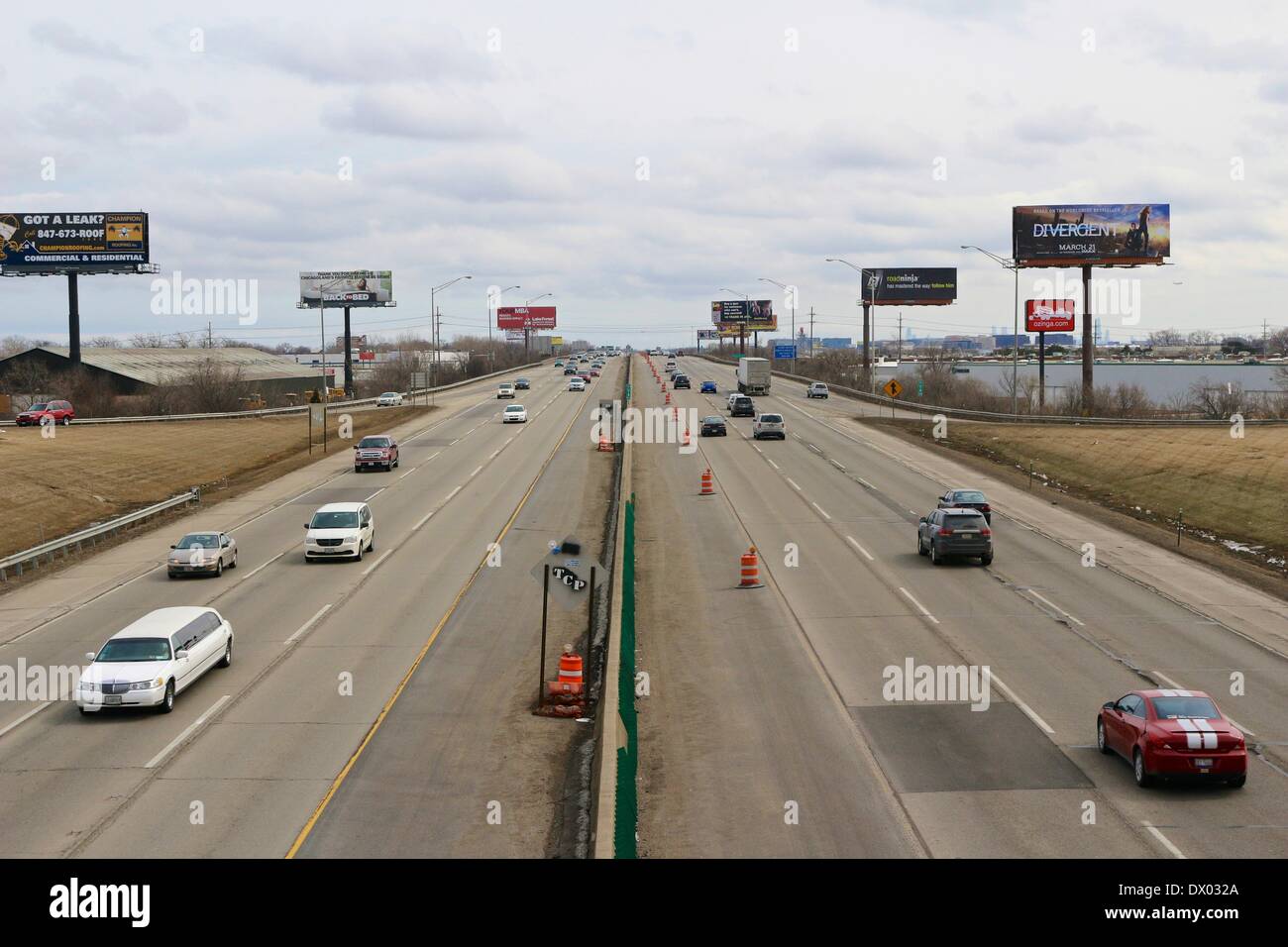 Illinois oasis tollway hi-res stock photography and images - Alamy