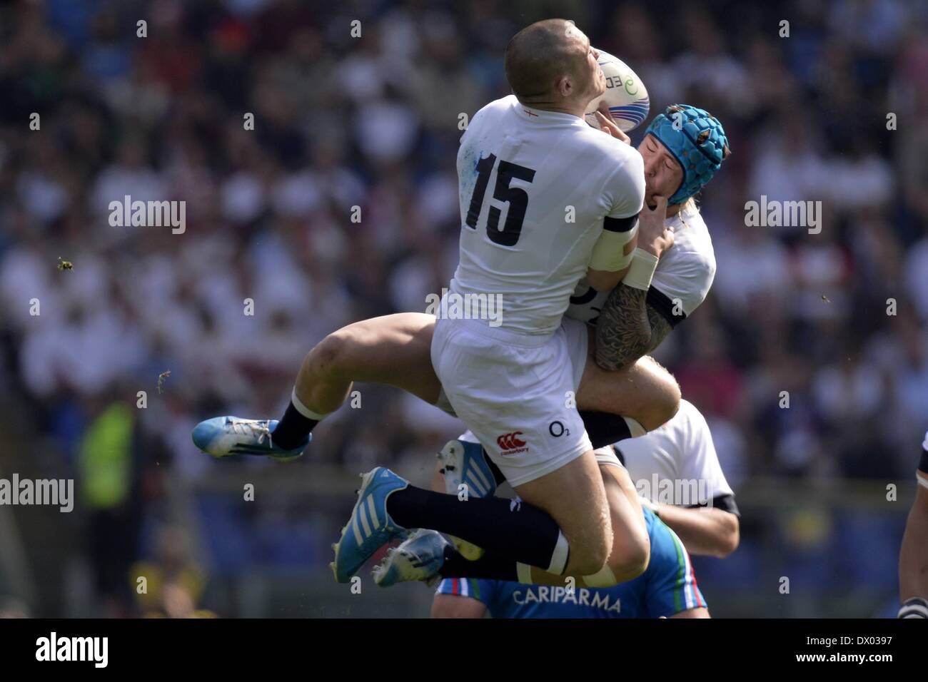 Rome, Italy. 15th Mar, 2014. Stadio Olimpico. 6-Nations international ...