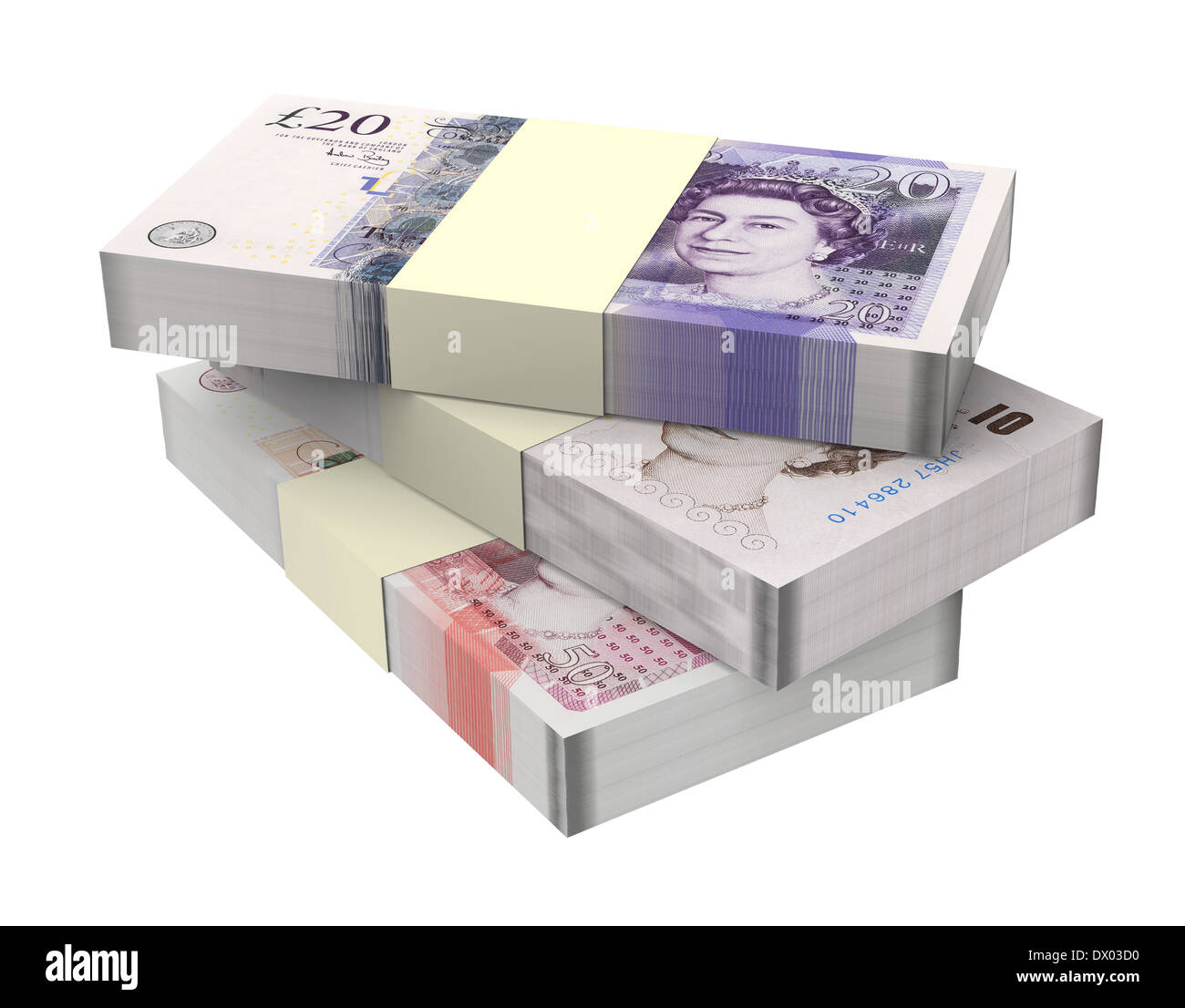 Pounds currency symbol illustration Cut Out Stock Images & Pictures - Alamy