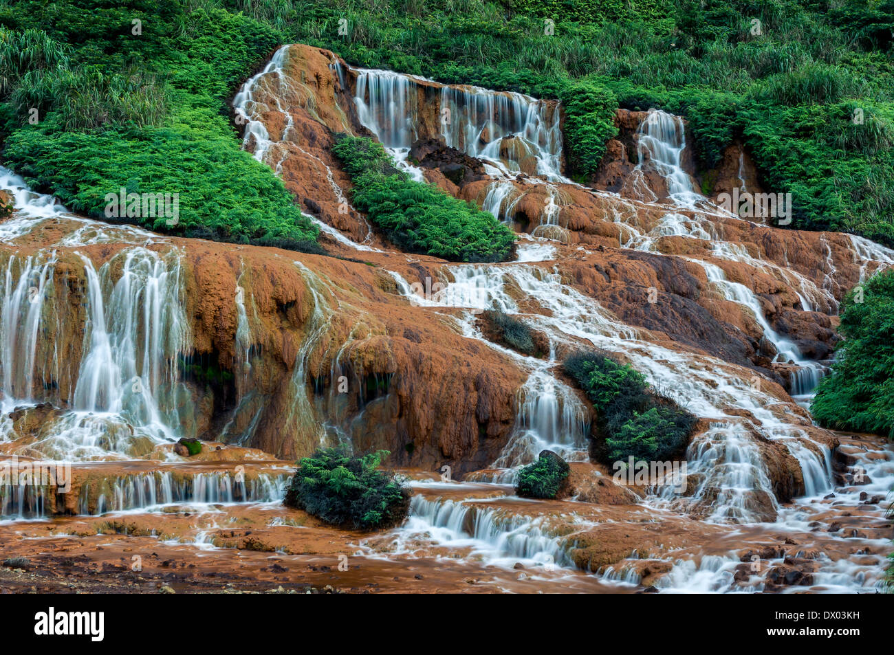 Jinguashin golden waterfall hi-res stock photography and images - Alamy