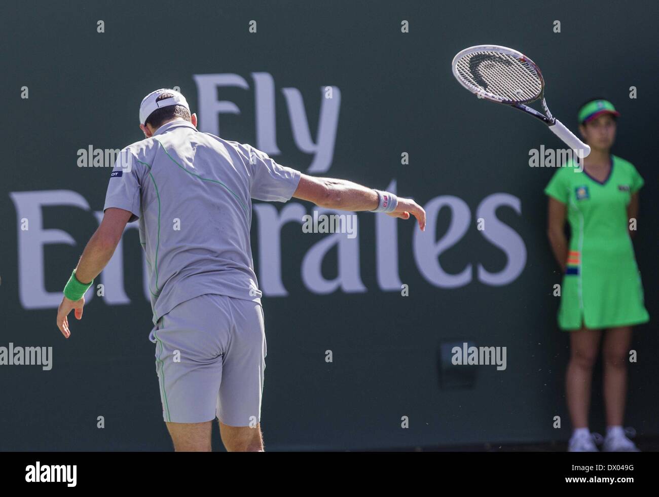 Los Angeles, California, USA. 15th Mar, 2014. Novak Djokovic, of Serbia ...