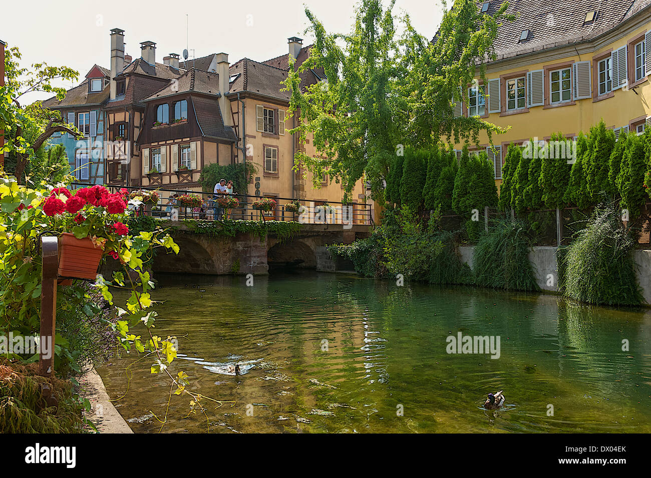 Lauch River running through Colmar, France Stock Photo - Alamy
