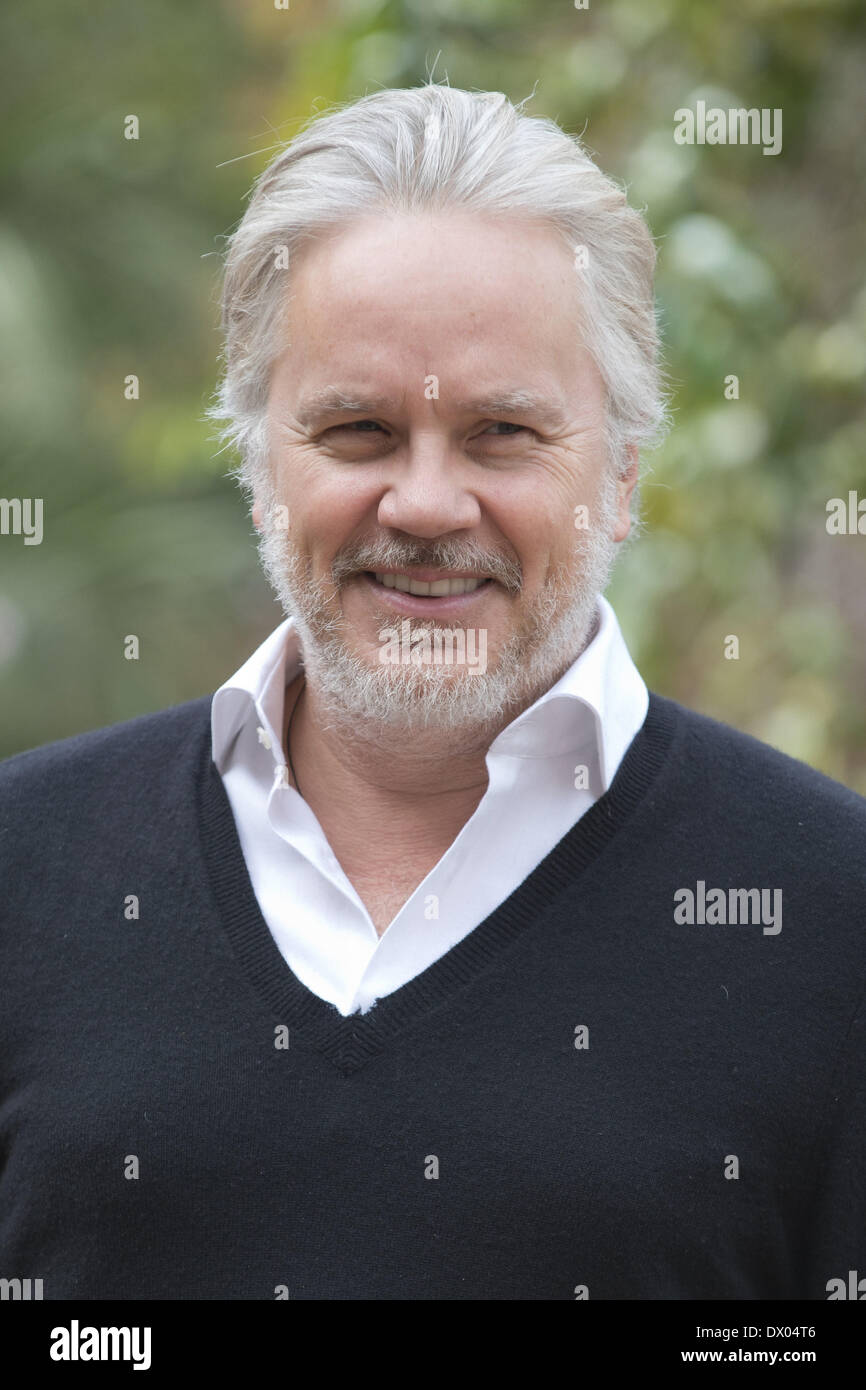 Madrid, Spain. 14th Mar, 2014. Actor Tim Robbins attends 'A perfect Day ...