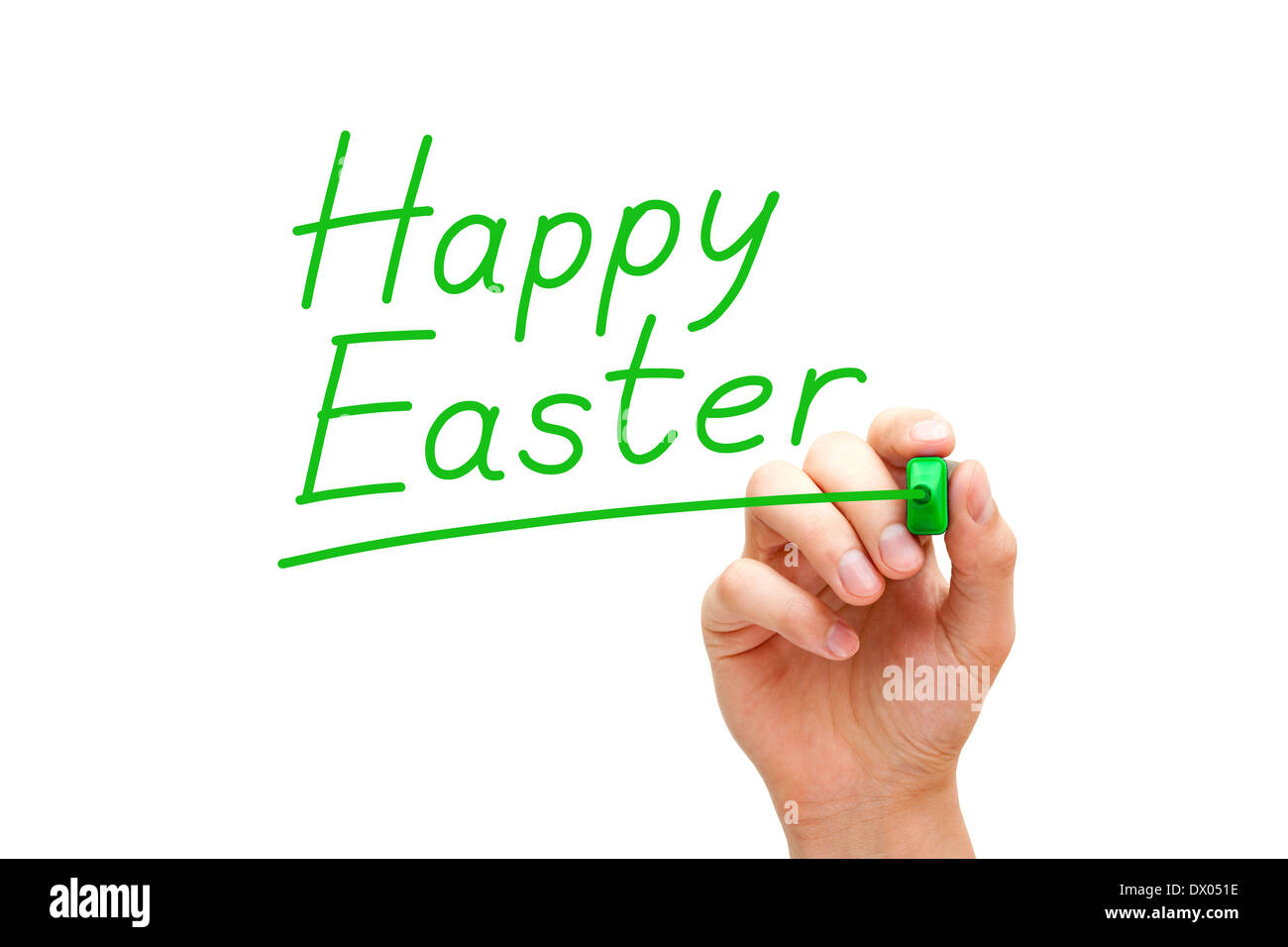 Handwritten happy easter wishes hi-res stock photography and images - Alamy