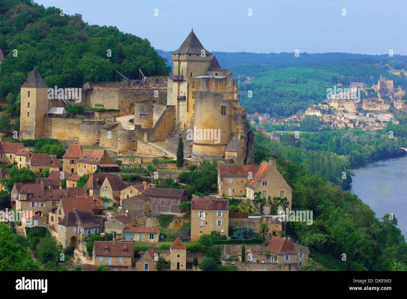 Chateau de Castelnaud, Perigord Stock Photo - Alamy