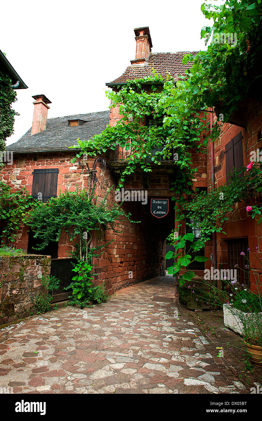 Collonges-La Rouge, France Stock Photo - Alamy