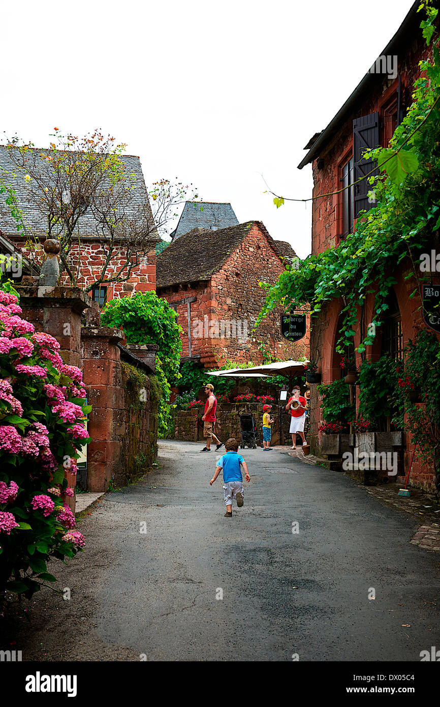 Collonges-La Rouge, France Stock Photo - Alamy