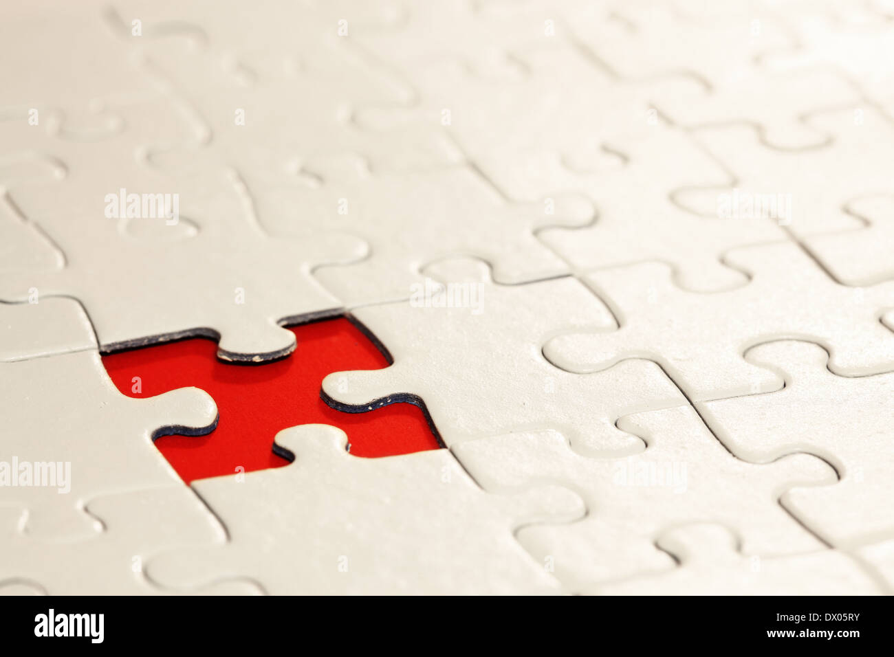 Missing puzzle piece Stock Photo - Alamy