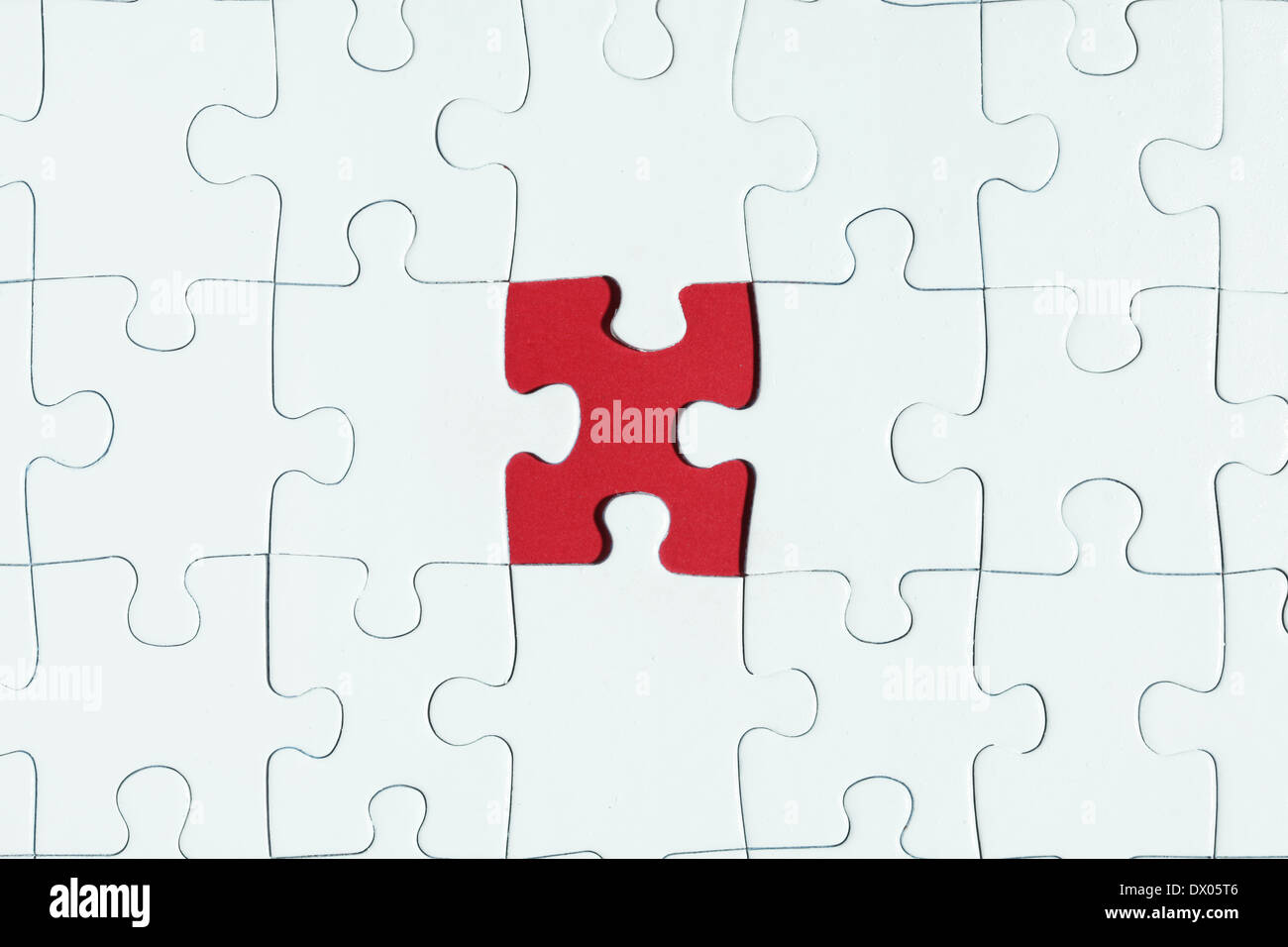 Missing puzzle piece Stock Photo - Alamy