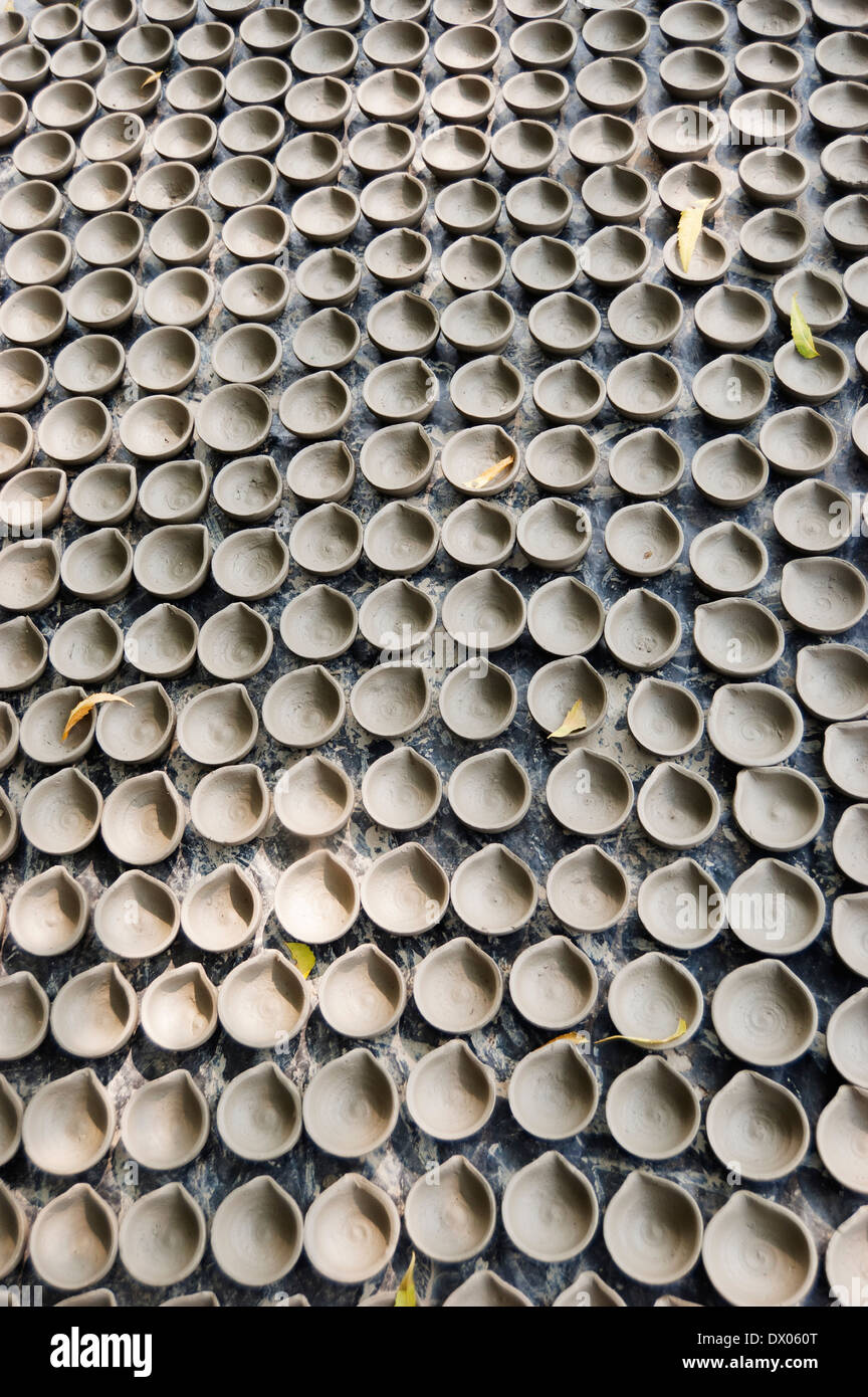 Indian EarthPot for Drying Up Stock Photo - Alamy