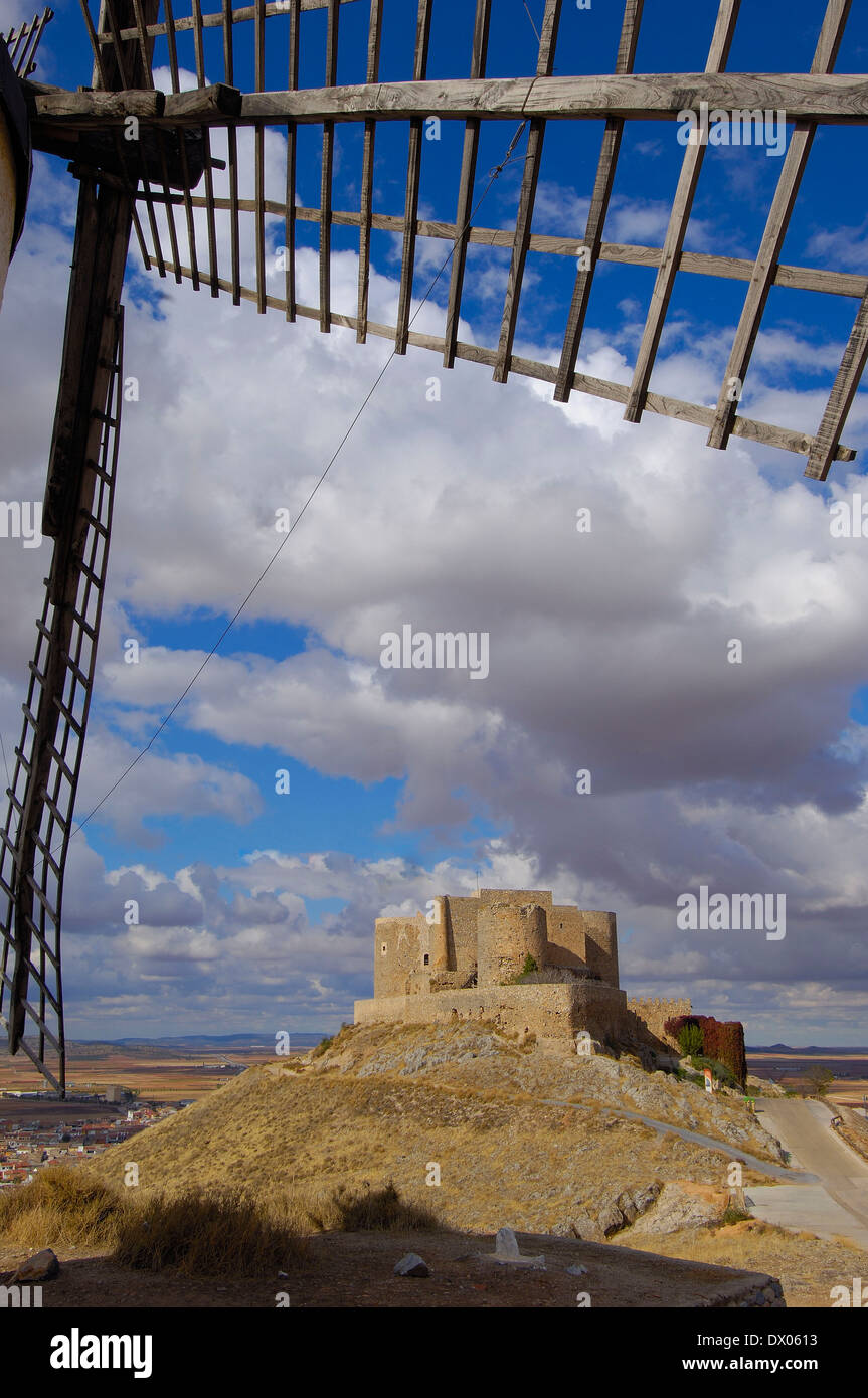 Castillo de Consuegra, Consuegra Stock Photo - Alamy