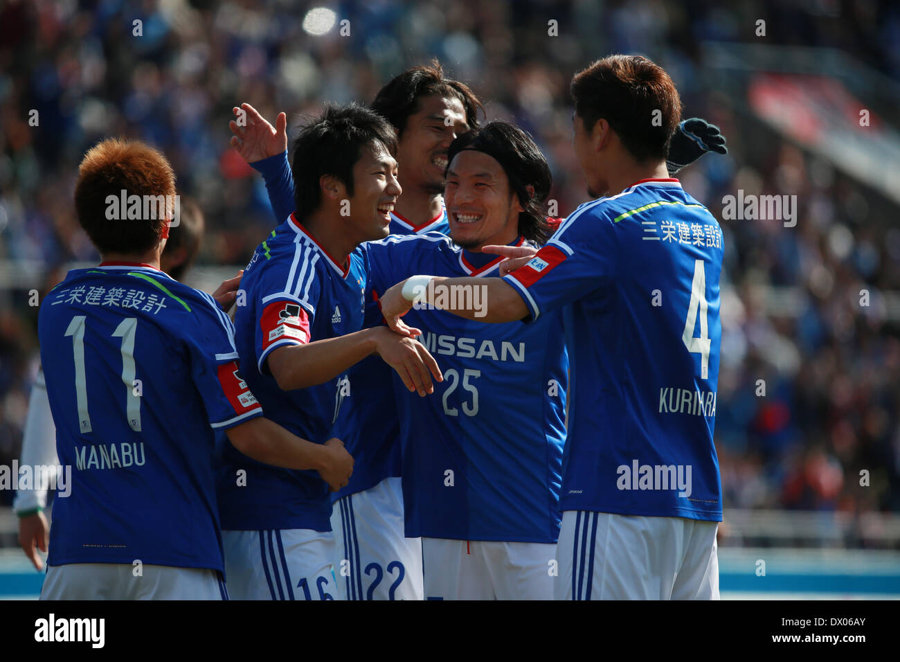 NHK Spring Mitsuzawa Football Stadium, Kanagawa, Japan. 15th Mar, 2014 ...