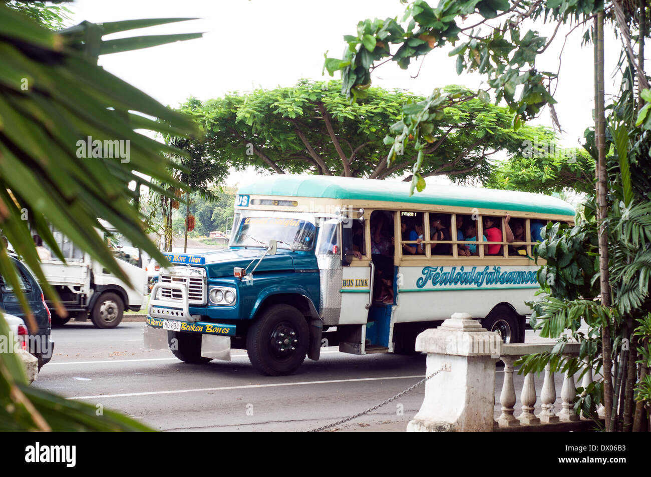Samoan bus hi-res stock photography and images - Alamy