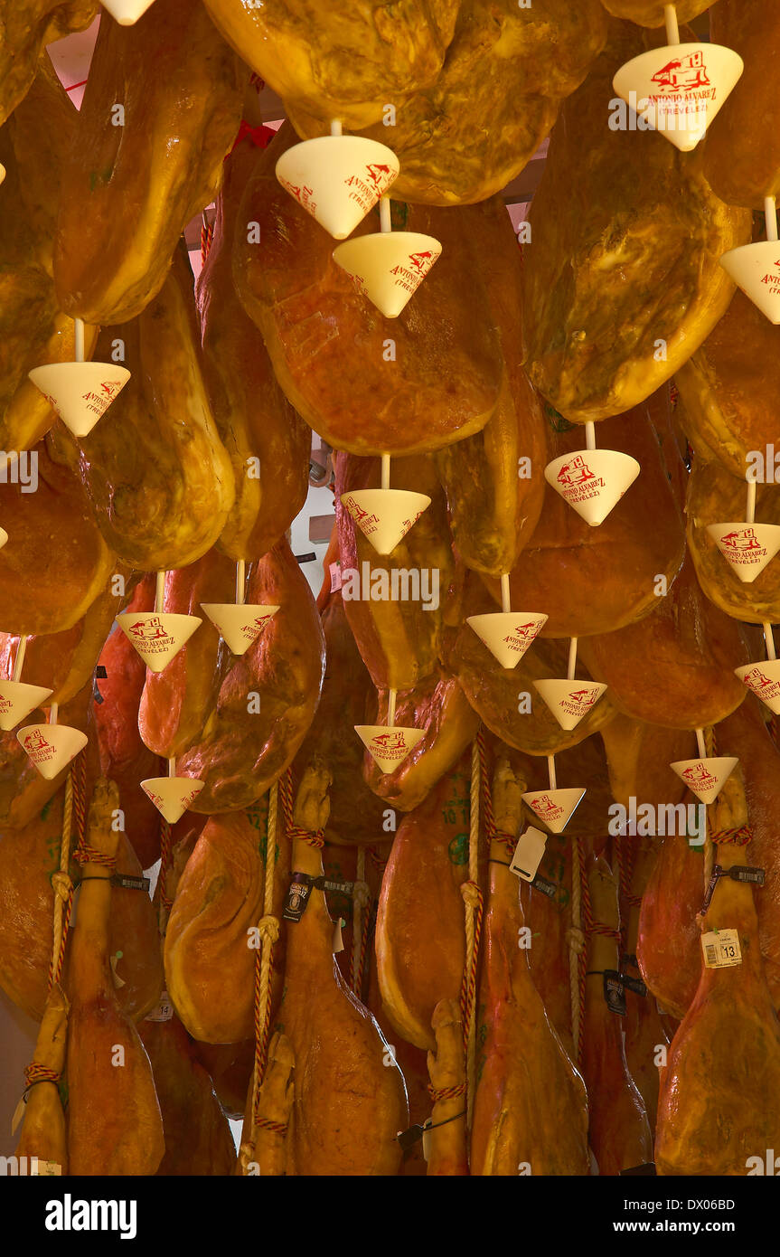 Cured ham trevelez andalusia spain hi-res stock photography and images ...