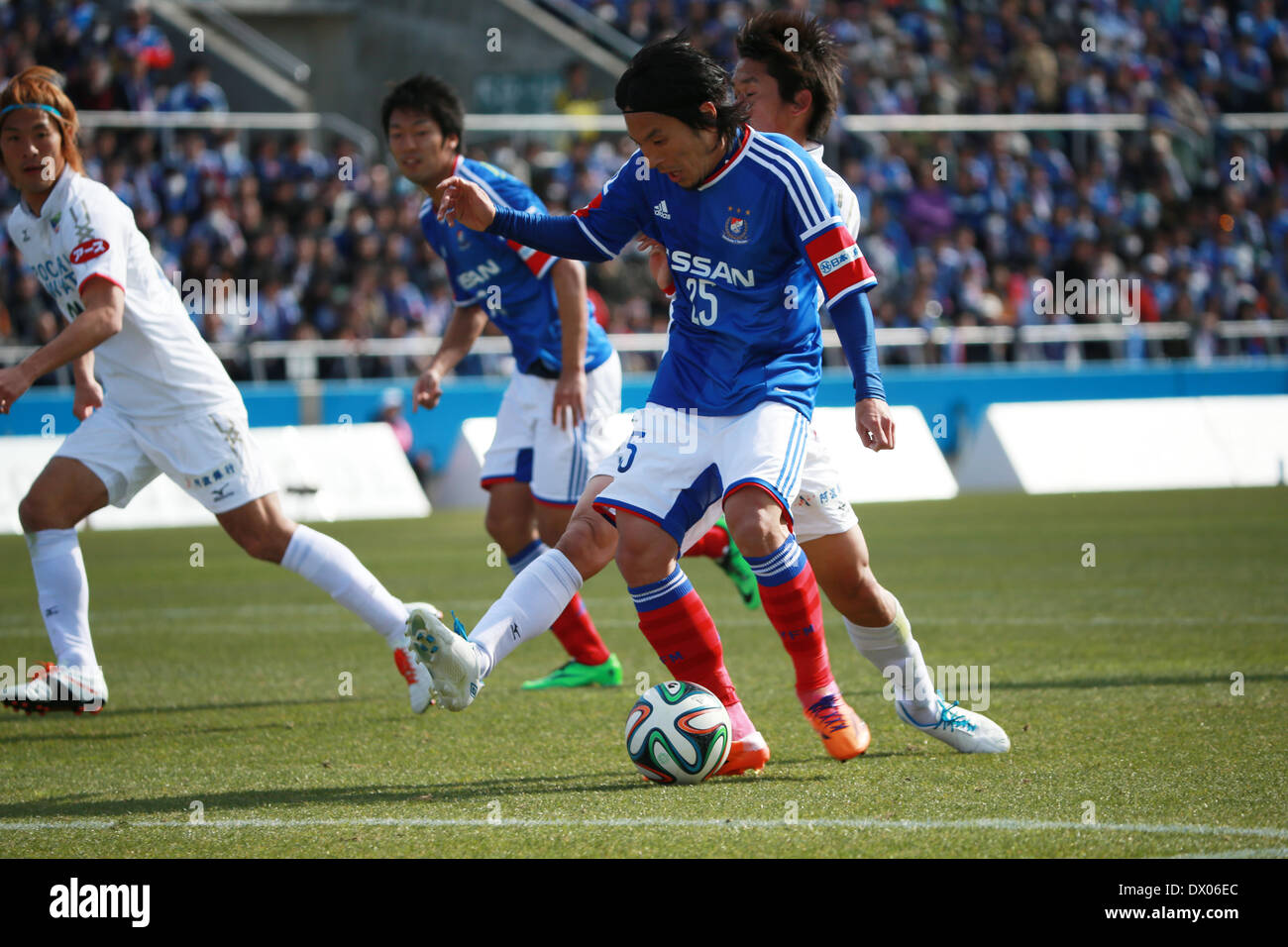NHK Spring Mitsuzawa Football Stadium, Kanagawa, Japan. 15th Mar, 2014 ...