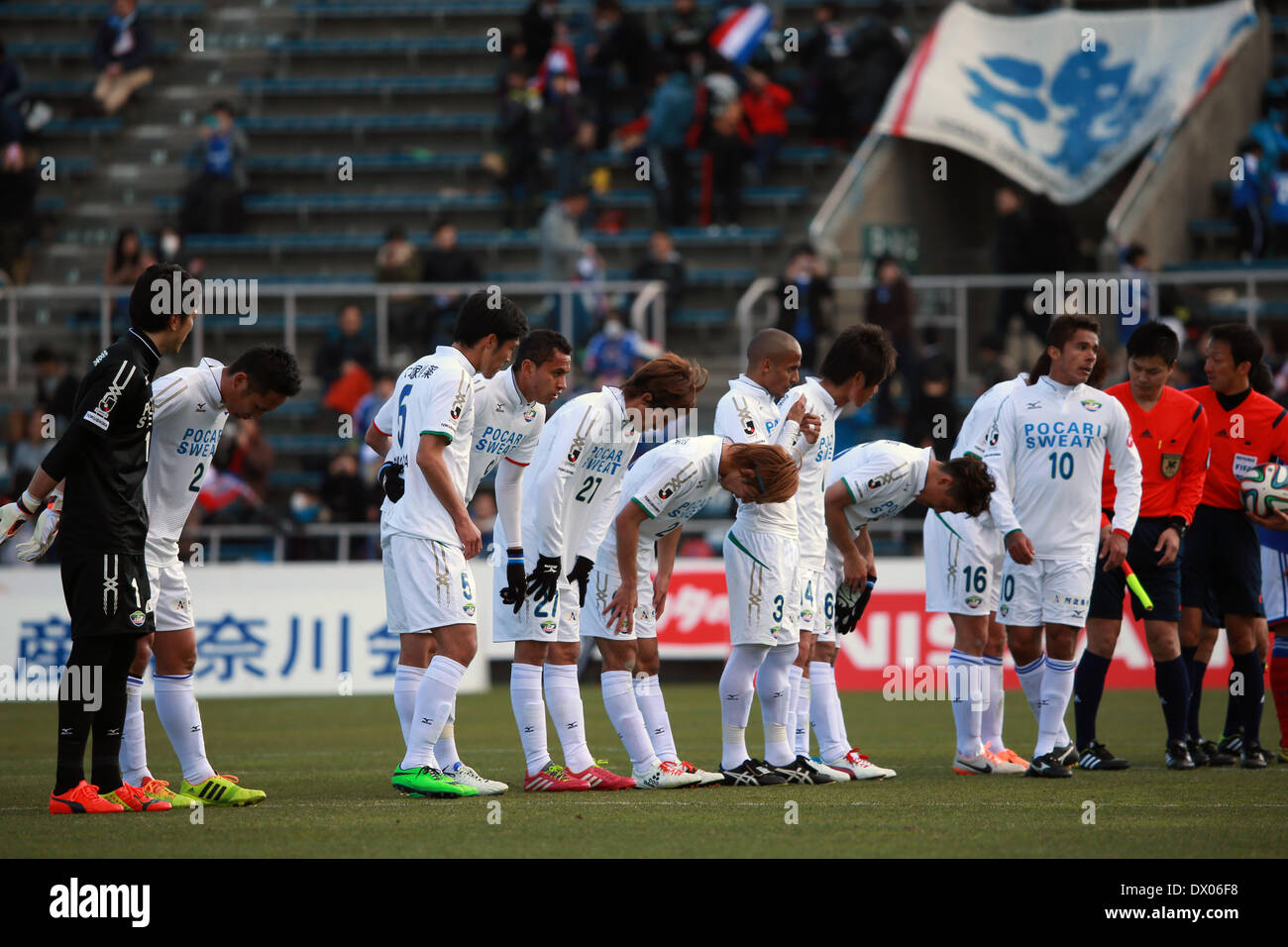NHK Spring Mitsuzawa Football Stadium, Kanagawa, Japan. 15th Mar, 2014 ...