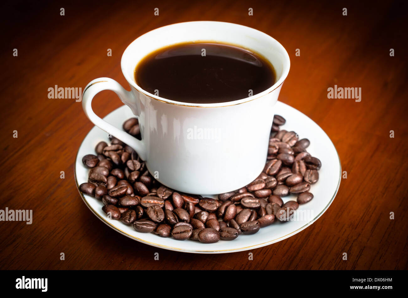 coffee cup with seeds Stock Photo - Alamy