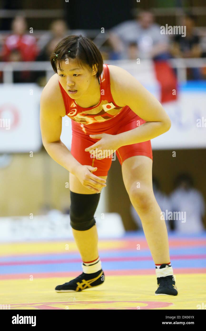 Katsuki Sakagami (JPN), MARCH 15, 2014 - Wrestling : 2014 Female ...